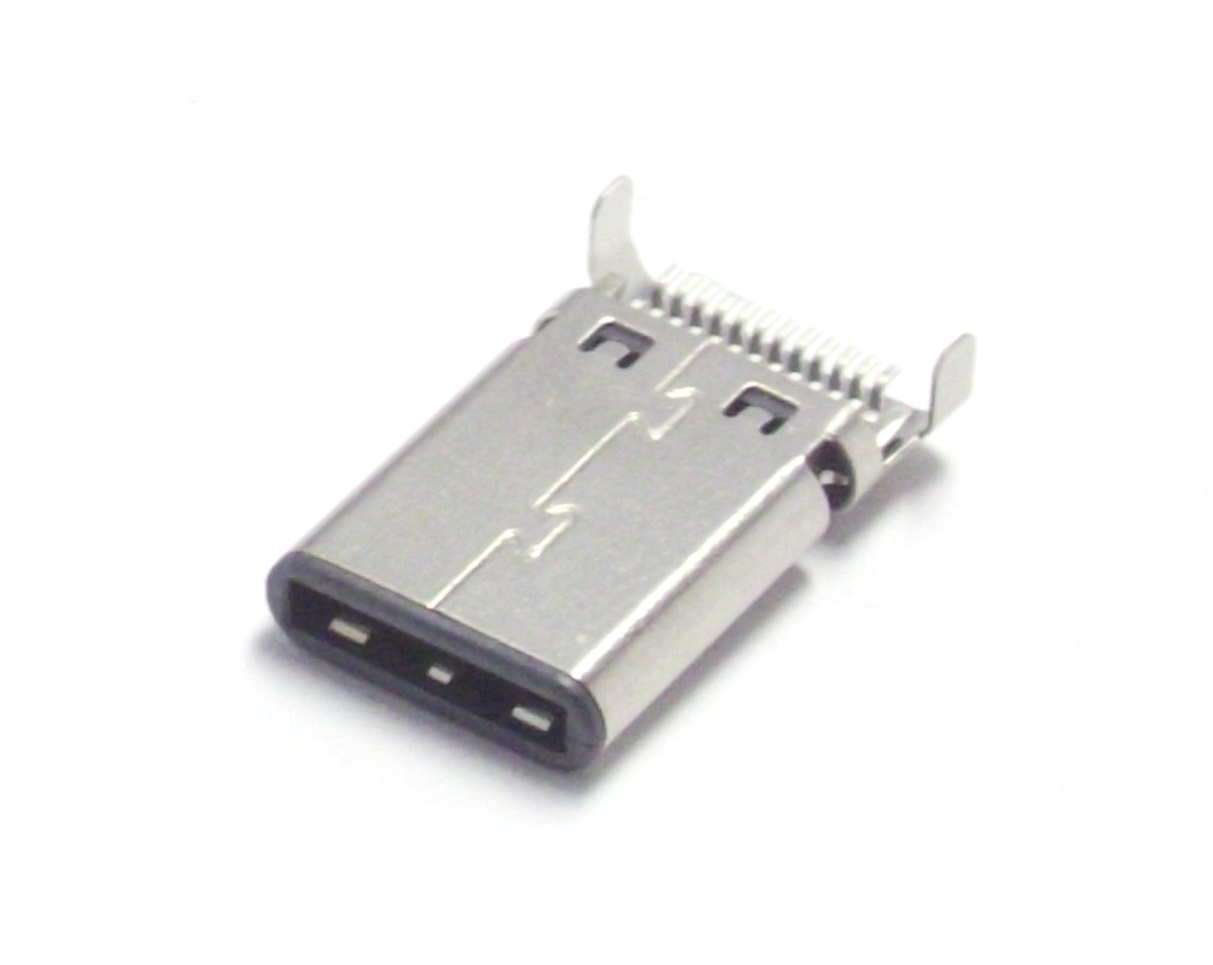 USB Type C SMT Mid Mount Plug - ZICONN Electronic